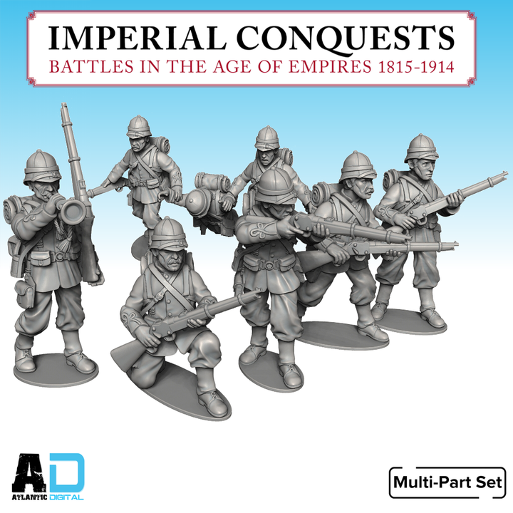 3D Printable Zulu War British by Wargames Atlantic